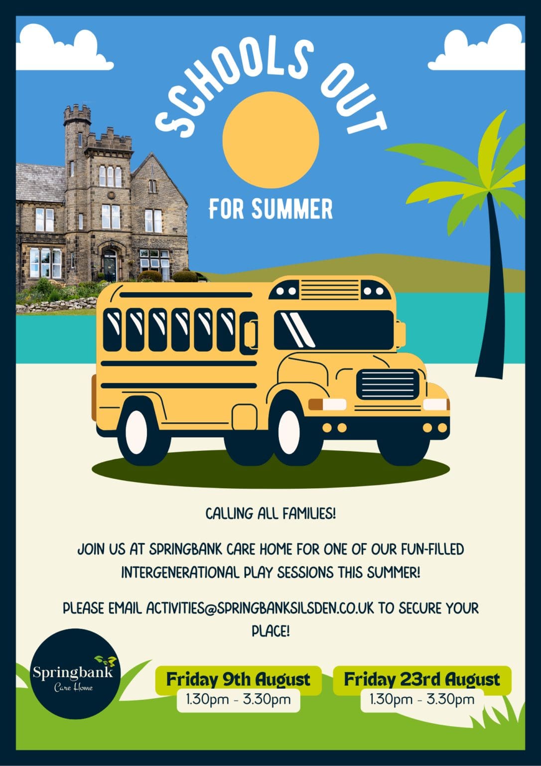 Calling All Families! Schools Out For Summer – Free Play Sessions ...