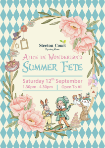 Steeton Court Nursing Home's 'Alice In Wonderland' Summer Fete
